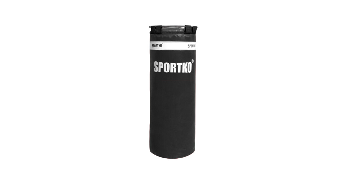 Dětský boxovací pytel SportKO MP5 29x75cm / 12kg - černá - inSPORTline
