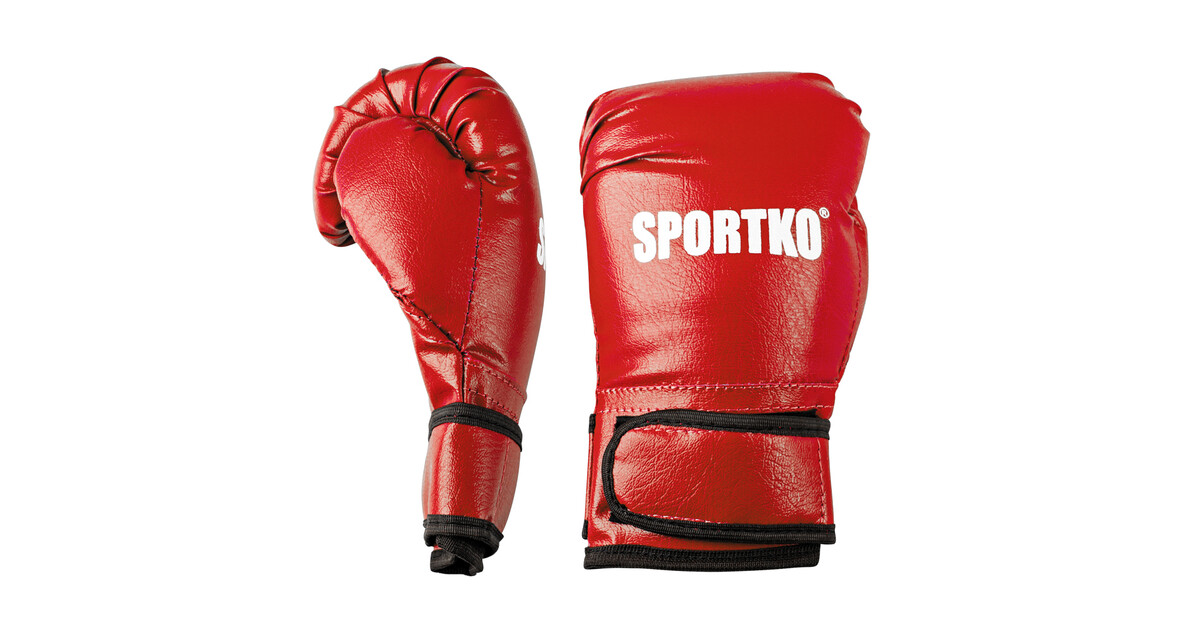 Dětské boxerské rukavice SportKO PD01 - červená - inSPORTline