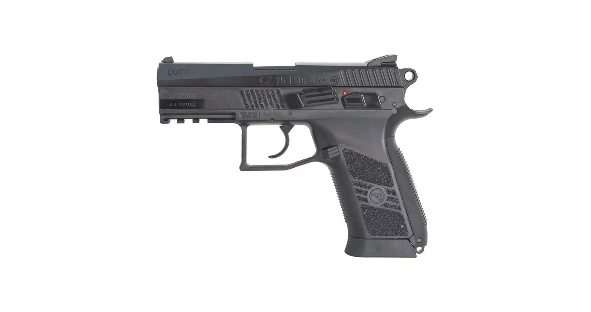 Vzduchová pistole ASG CZ-75 P-07 Duty Blowback 4,5mm | inSPORTline