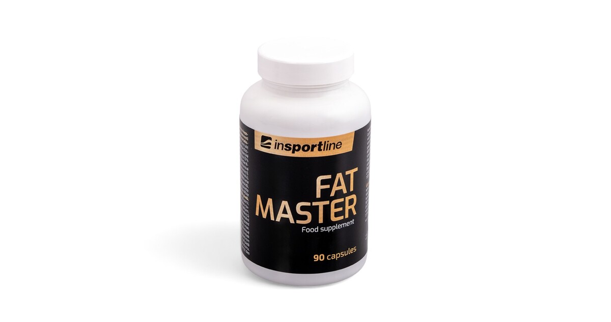 Doplněk stravy inSPORTline Fat Master, 90 kapslí - inSPORTline