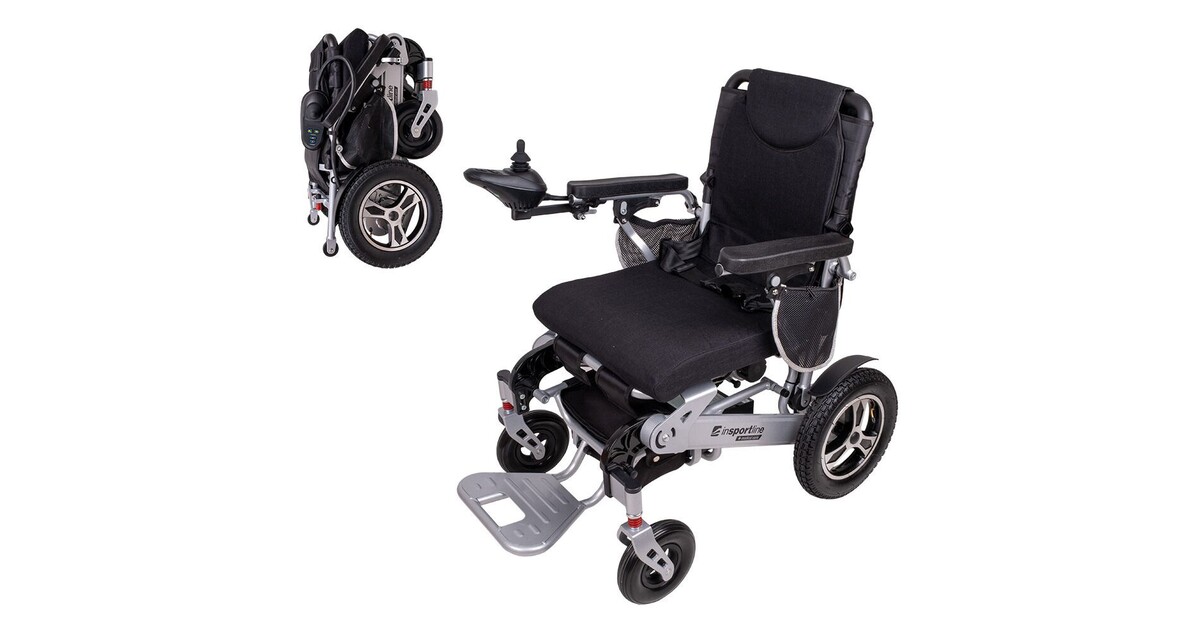 Elektrický invalidní vozík inSPORTline Hawkie Basic II 500W - inSPORTline