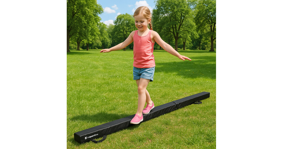 Skládací gymnastická kladina inSPORTline Tirsar 250 cm - inSPORTline