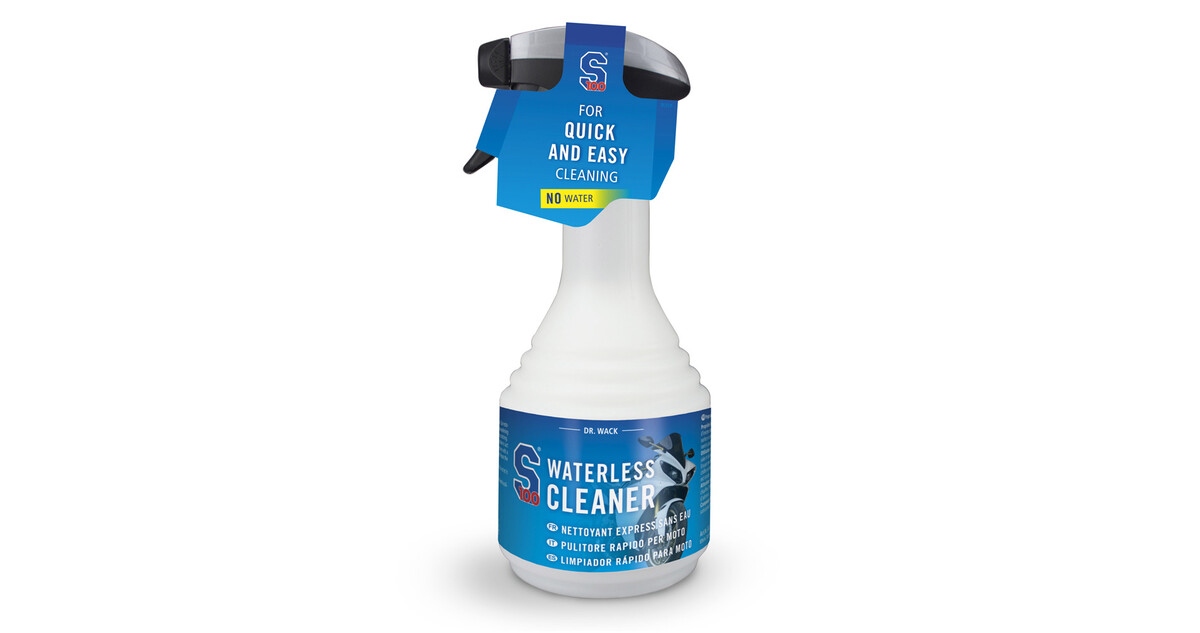 Čistič motocyklu bez použití vody S100 Waterless Cleaner 500 ml ...