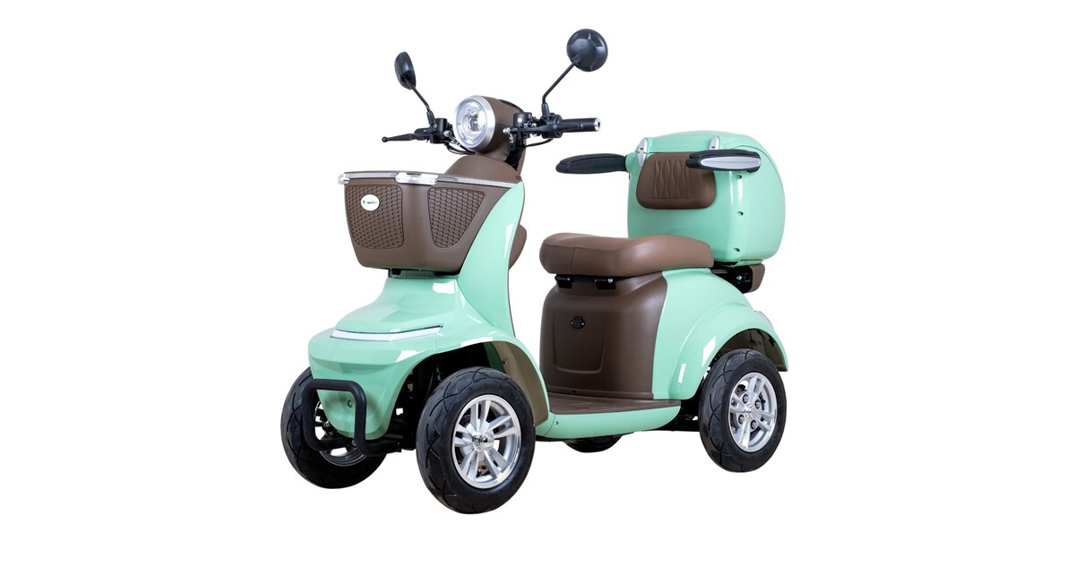 Elektrický čtyřkolový vozík W-TEC Lubica II - zelená - inSPORTline