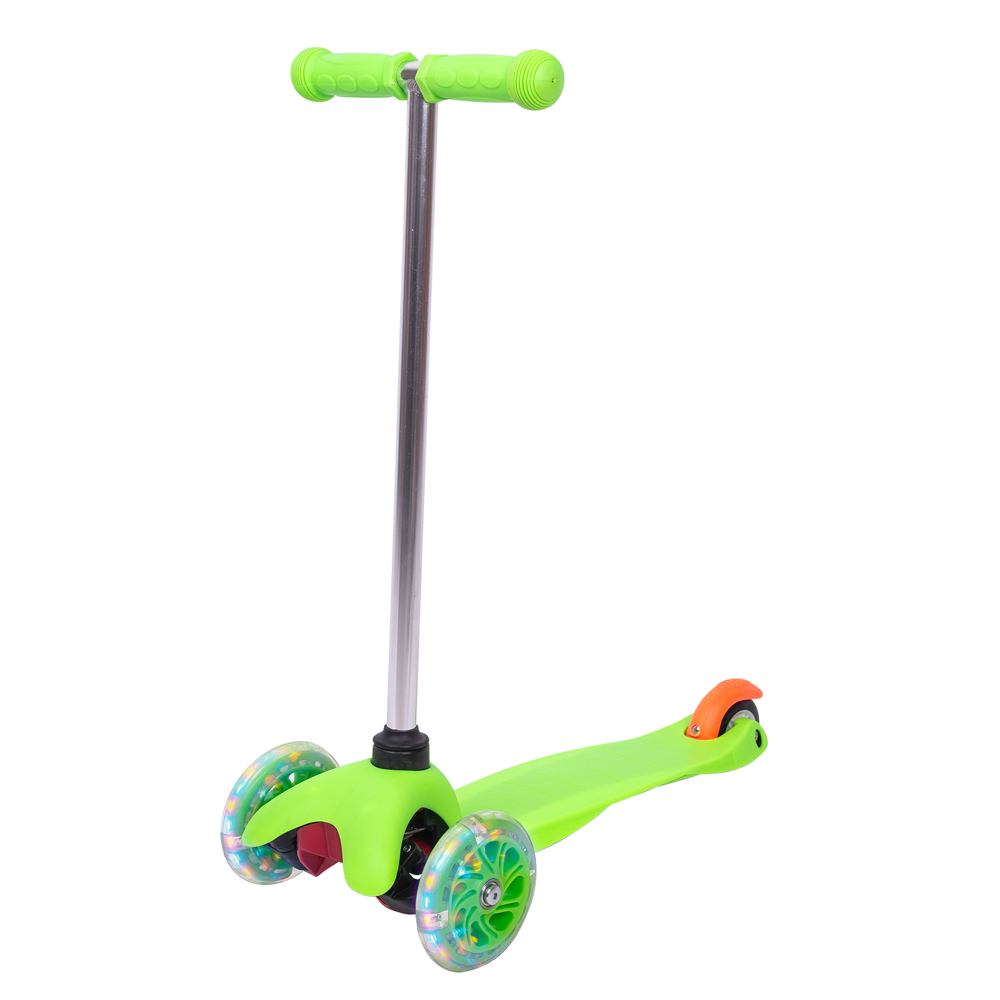 Children s Tri Scooter WORKER Lucerino with Light Up Wheels