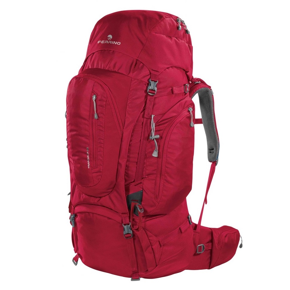 Turistický batoh FERRINO Transalp 100l - červená - inSPORTline