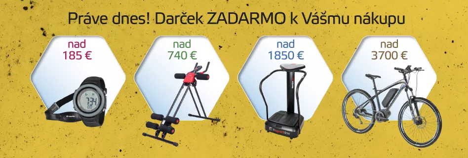 MEGA darčeková akcia! Rozdávame darčeky až za 1563,30 €! - inSPORTline