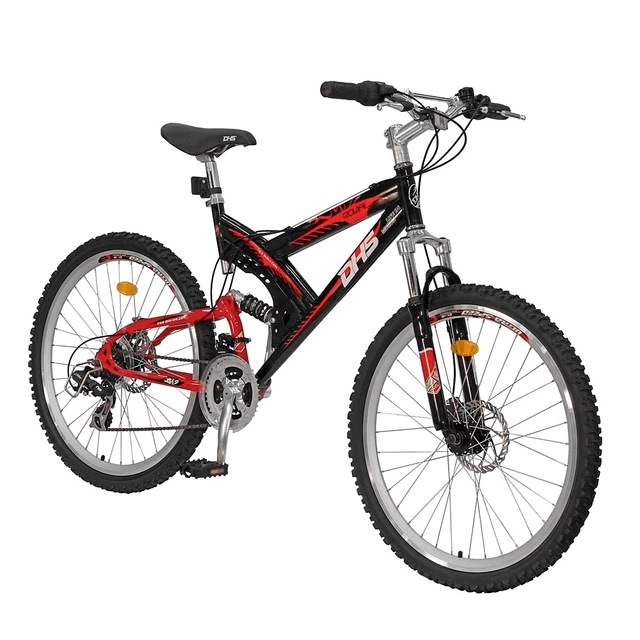Full-suspended bike DHS Royal 2646 - model 2011 - inSPORTline